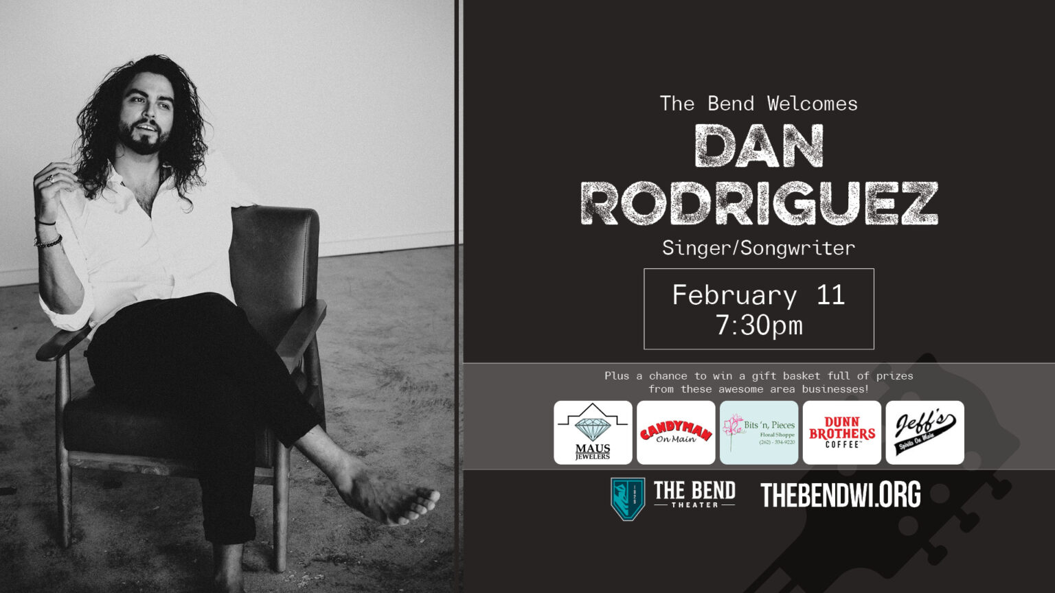 Dan Rodriguez - The Bend Theater | West Bend, WI